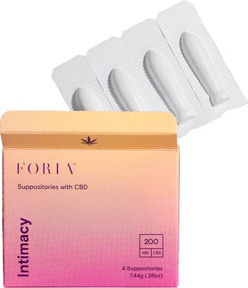 FORIA Intimacy Suppositories with CBD | Nordstrom
