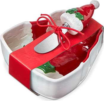 tag Santa Hat Bowl & Spreader Set | Nordstrom