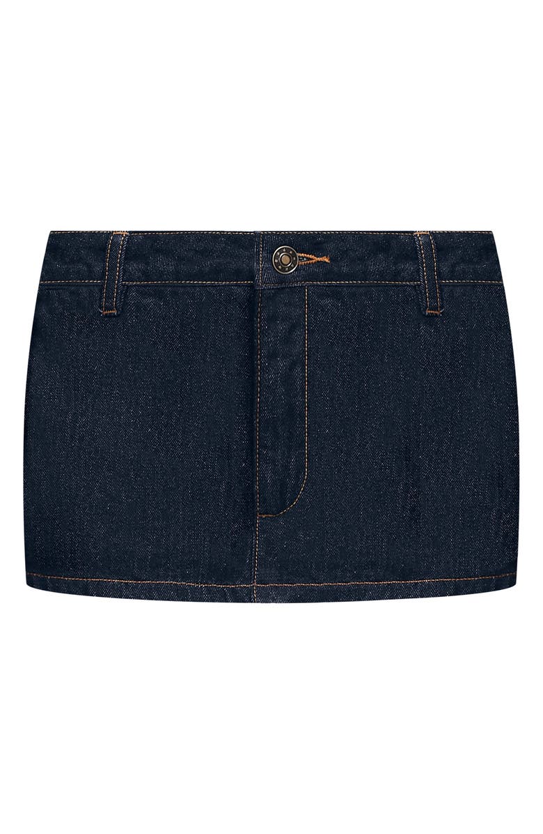 LIONESS Rhode Low Rise Denim Miniskort | Nordstromrack