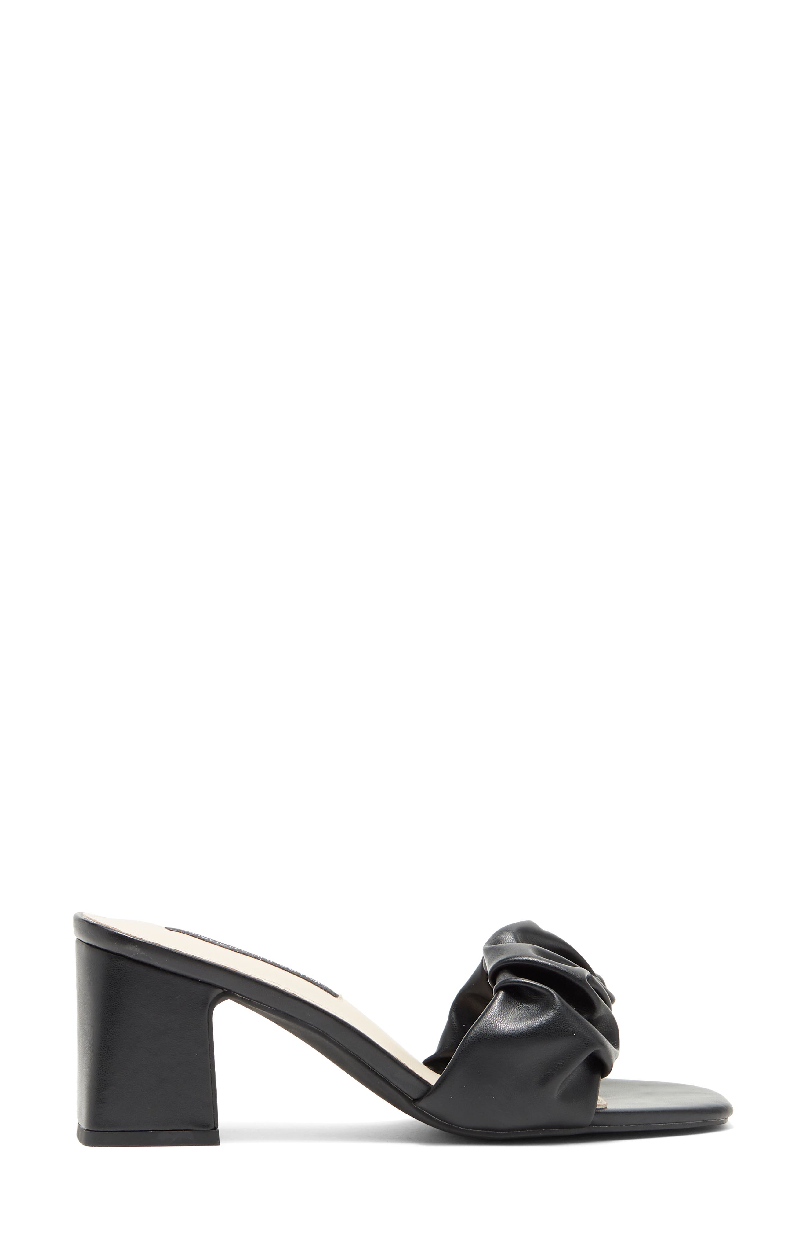 French Connection Challenge Block Heel Slide Sandal (Women) | Nordstromrack