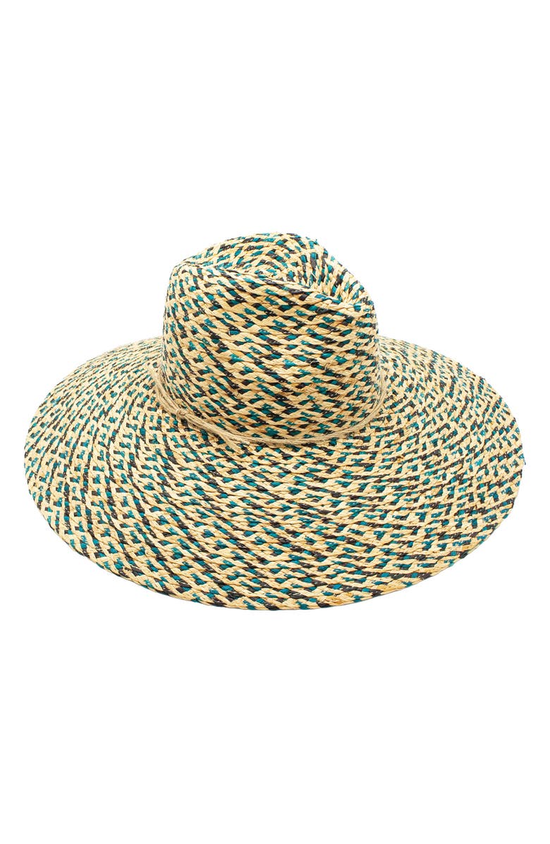 PETER GRIMM Inca Straw Woven Wide Brim Hat | Nordstromrack