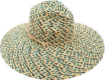 PETER GRIMM Inca Straw Woven Wide Brim Hat | Nordstromrack