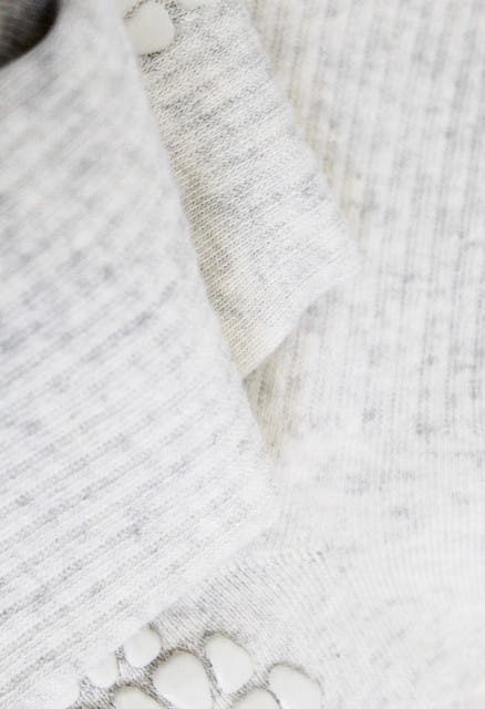 Fraise Heather Oat Classic Crew Grip Socks | Nordstrom