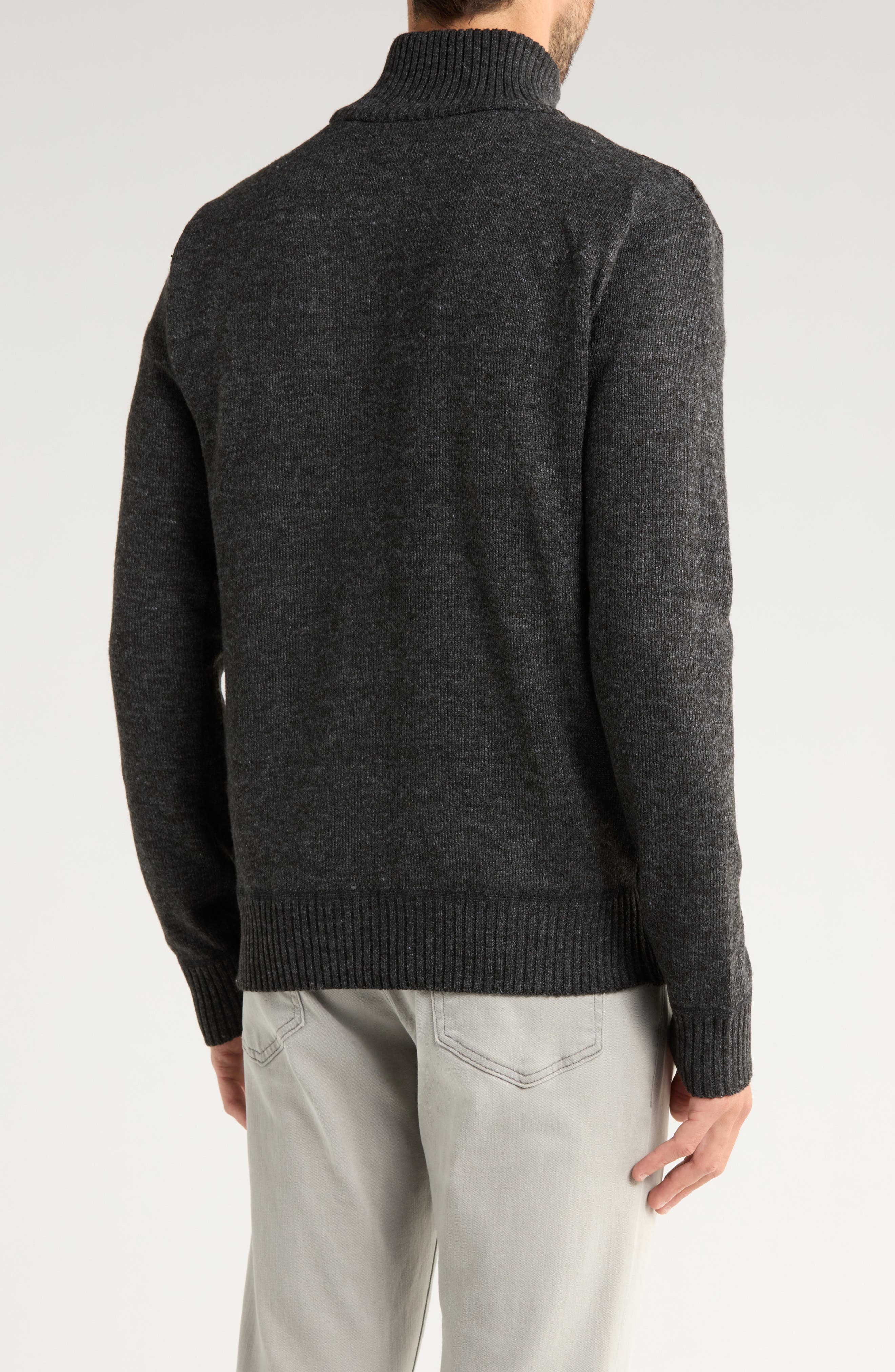 Buffalo Jeans Water Button Half Cable Knit Sweater | Nordstromrack