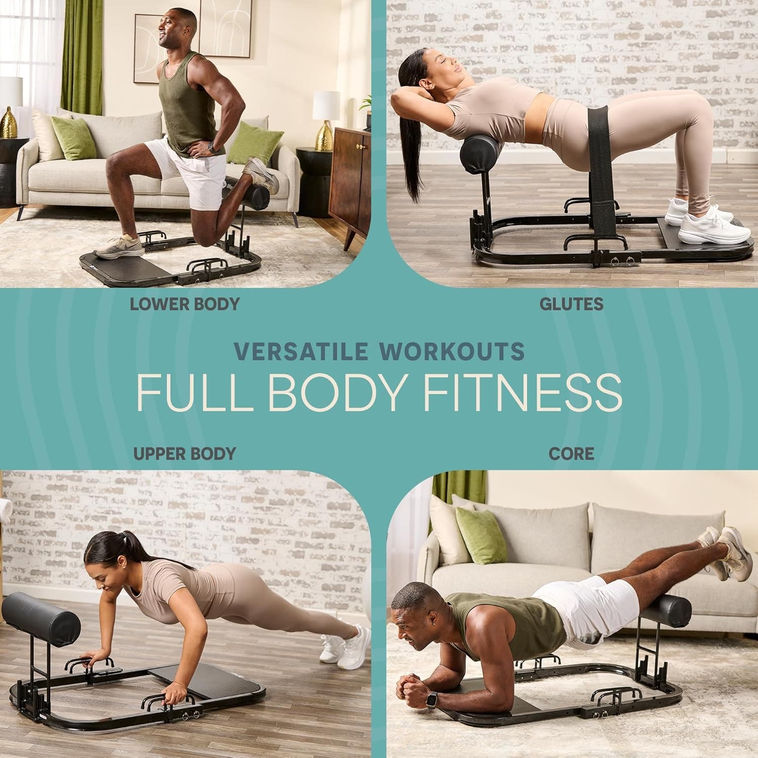 Lifepro Hip Thrust Machine Adjustable Glutes Workout Equipment for Home ...