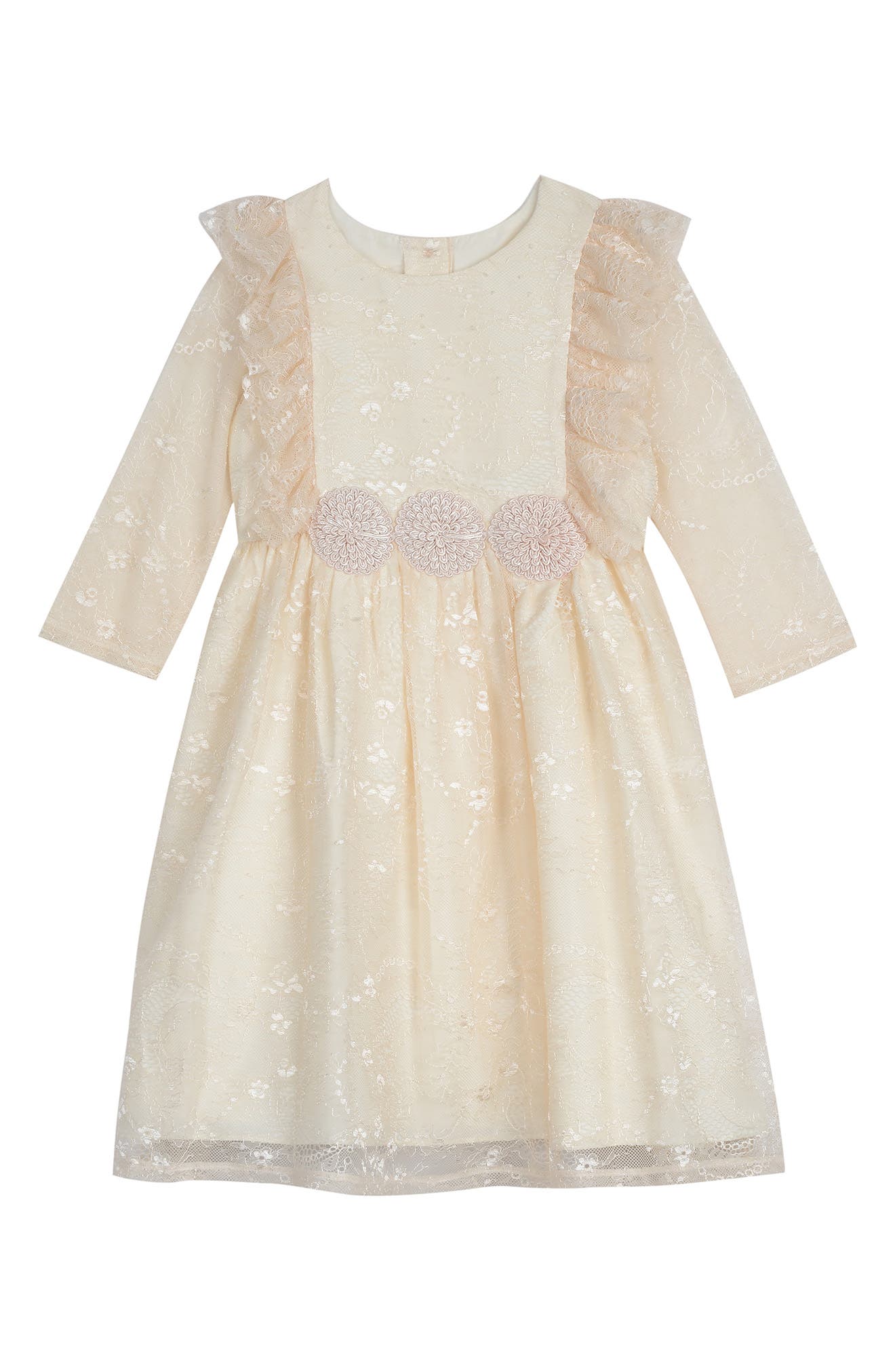 Laura Ashley 3/4 Length Sleeve Floral Lace Dress | Nordstromrack