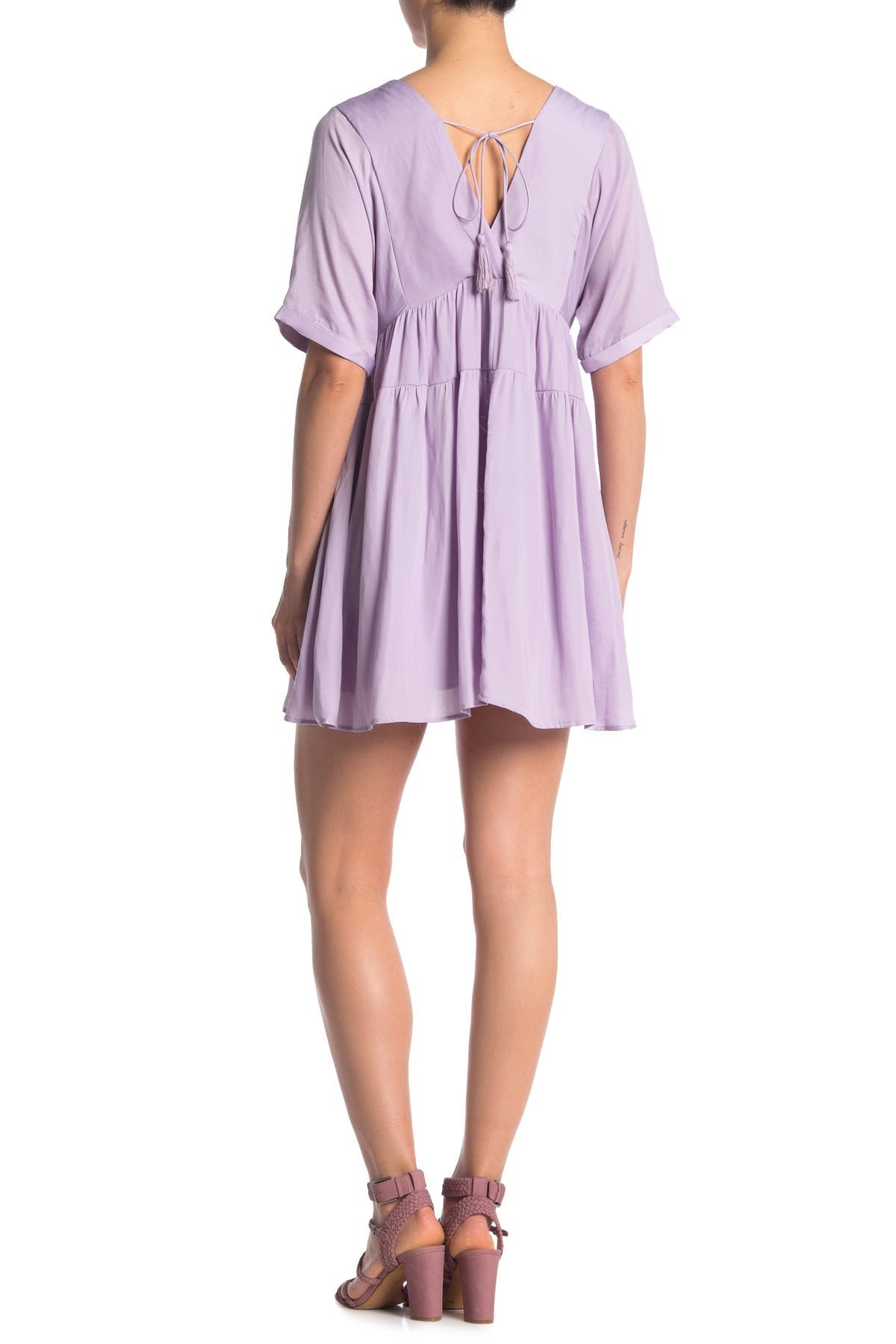 V-Neck Babydoll Dress (Women) | Nordstromrack