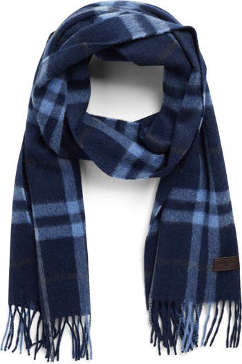 Hickey Freeman Cashmere Track Plaid Scarf | Nordstromrack