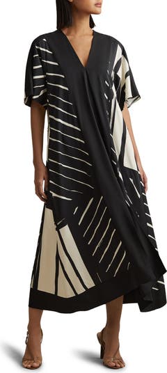 Reiss Sami Tie Belt Maxi Dress | Nordstrom