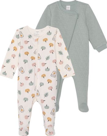 PL BABY BY PETIT LEM 2-Pack Assorted Footies | Nordstromrack