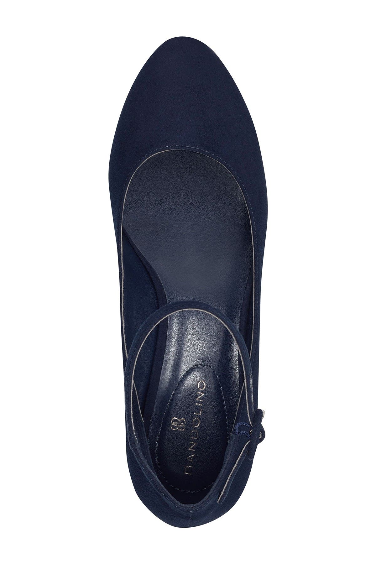 Bandolino Odear Embossed Snake Heel Ankle Strap Pump | Nordstromrack