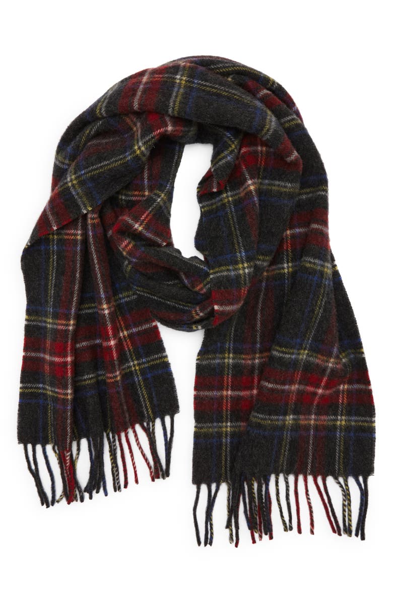 Drake's Plaid Wool Scarf | Nordstrom