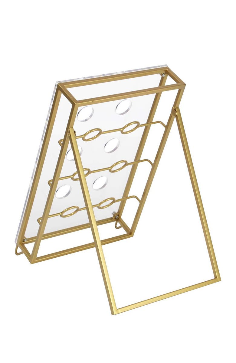 WILLOW ROW Metal & Acrylic Wine Holder | Nordstromrack