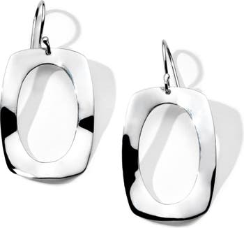 Ippolita Classico Rounded Rectangle Wavy Frame Earrings | Nordstrom