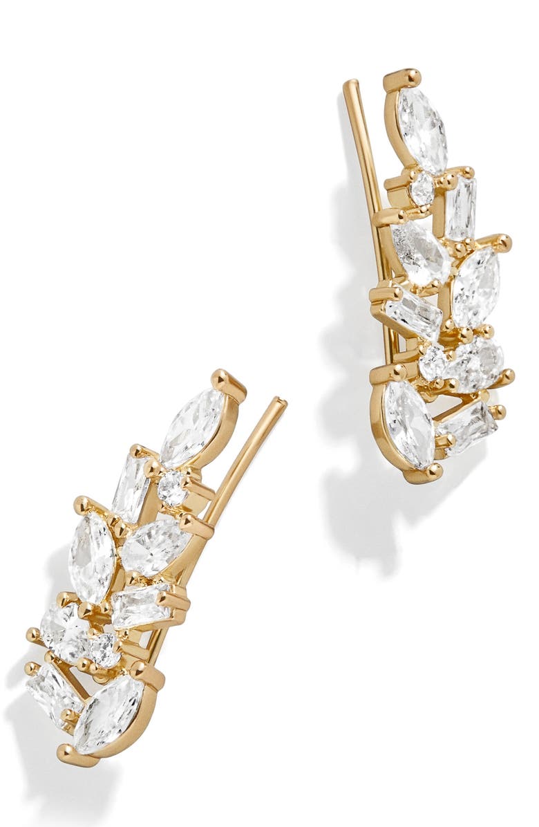 BaubleBar Louisa Cubic Zirconia Ear Crawlers | Nordstromrack