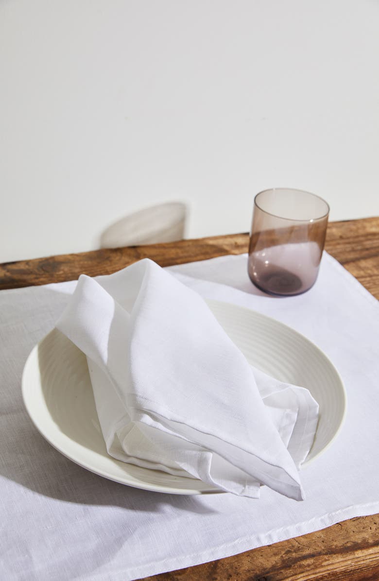 Bed Threads 4-Pack Linen Napkins | Nordstrom