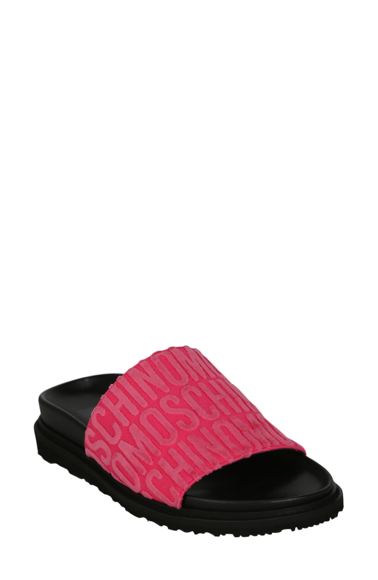 Moschino Monogram Pool Slide Sandal (Women) | Nordstromrack
