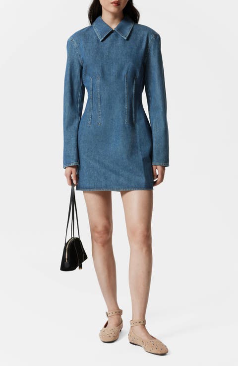 Women's Mini Denim Dresses | Nordstrom