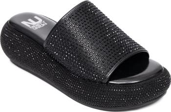 NINETY UNION Rhinestone Platform Slide | Nordstrom