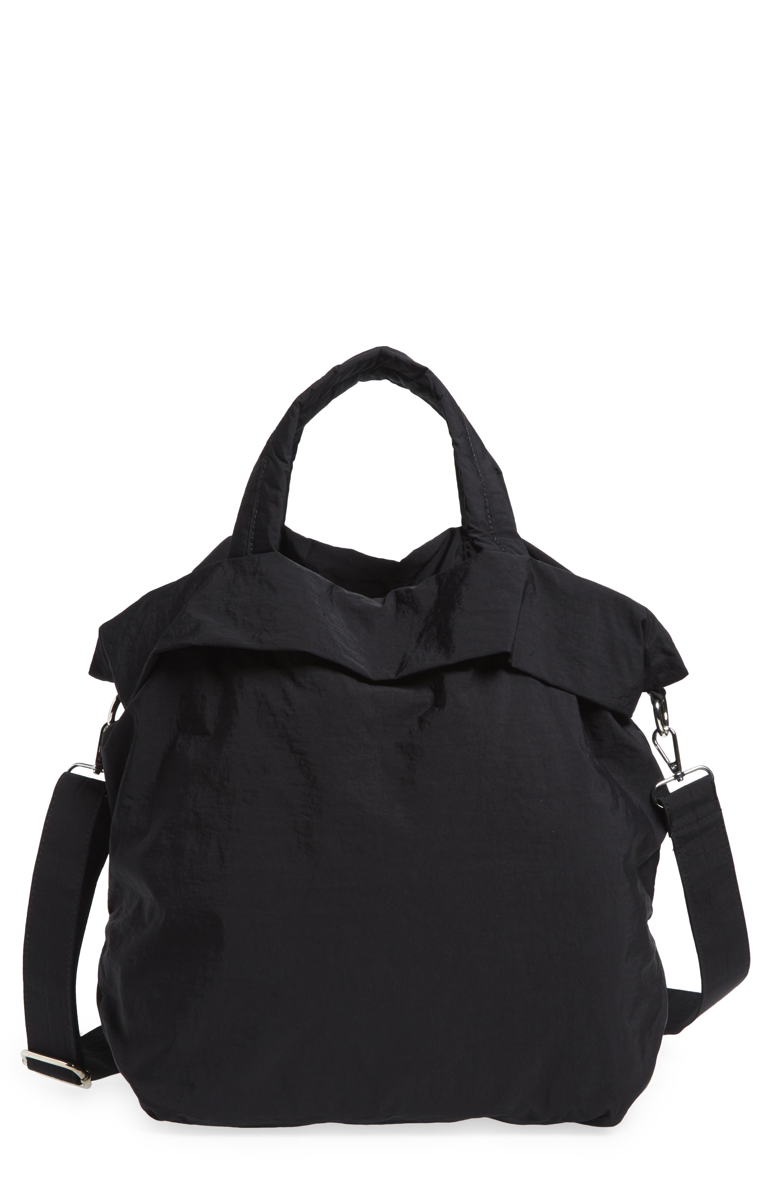 Street Level Convertible Nylon Tote | Nordstrom