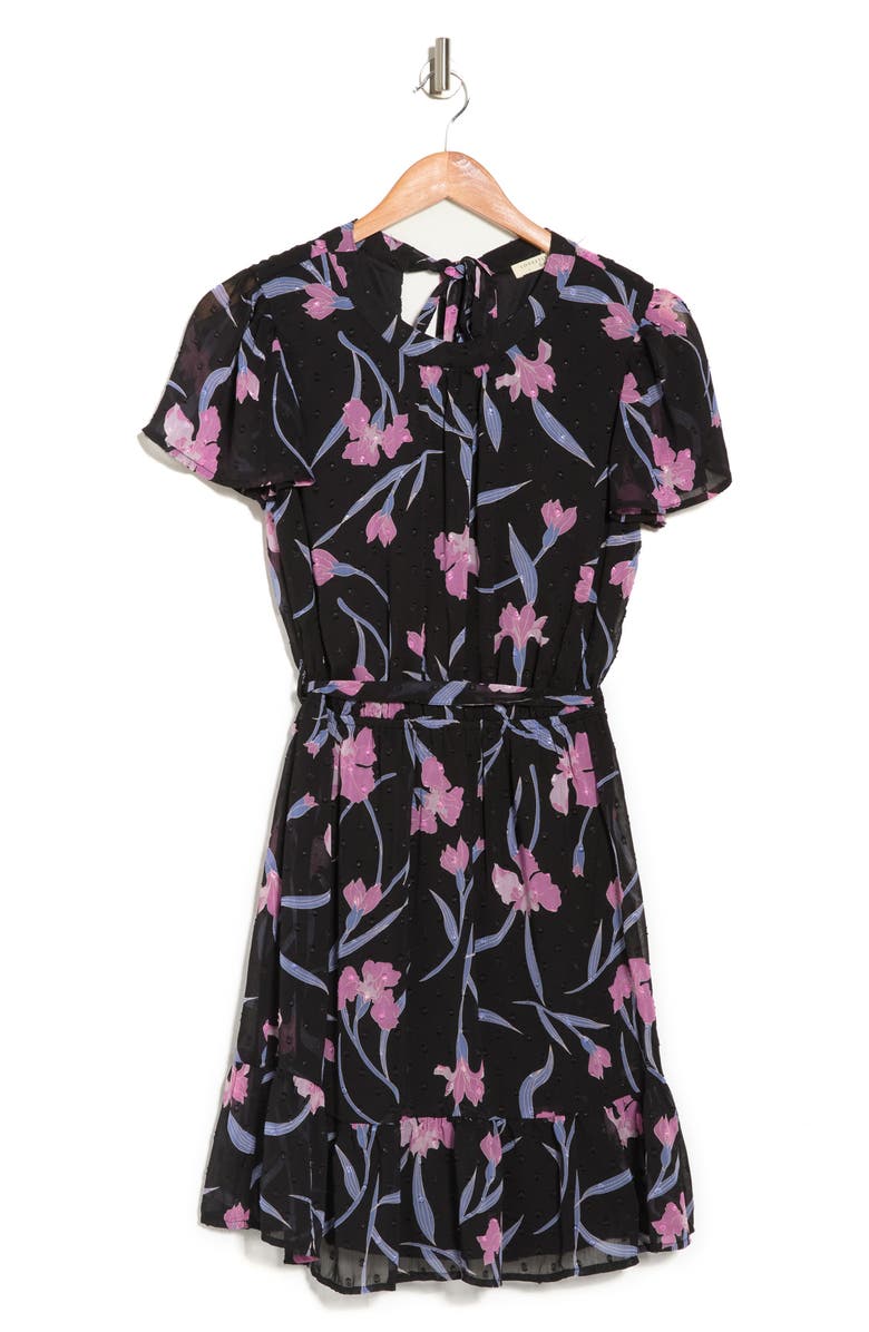 Lovestitch Flutter Sleeve Mini Dress | Nordstromrack