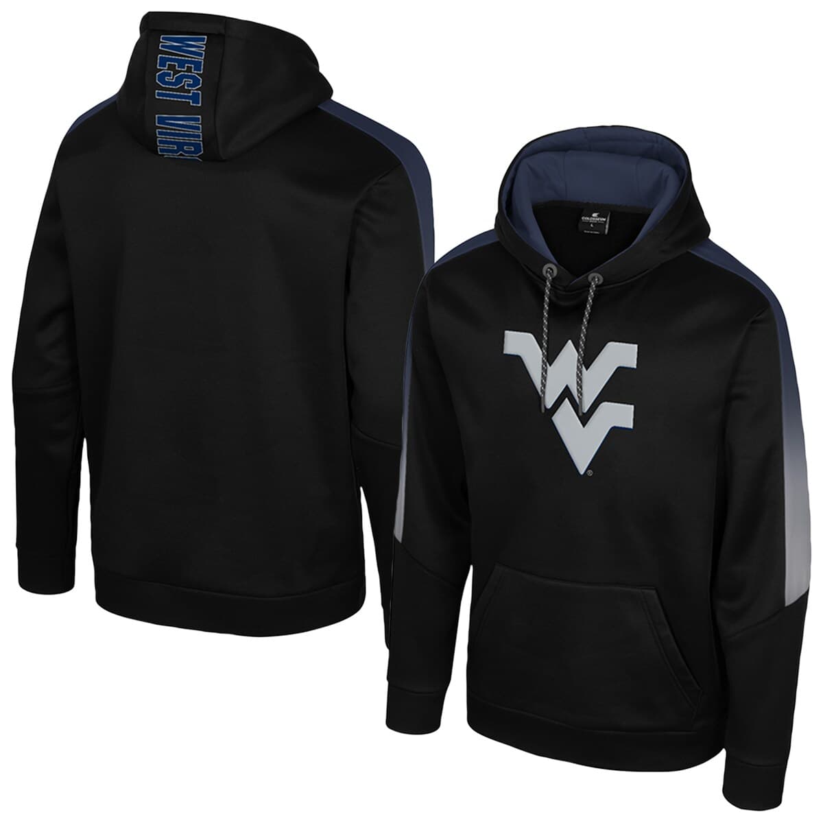 COLOSSEUM Men's Colosseum Black West Virginia Mountaineers The Gang ...