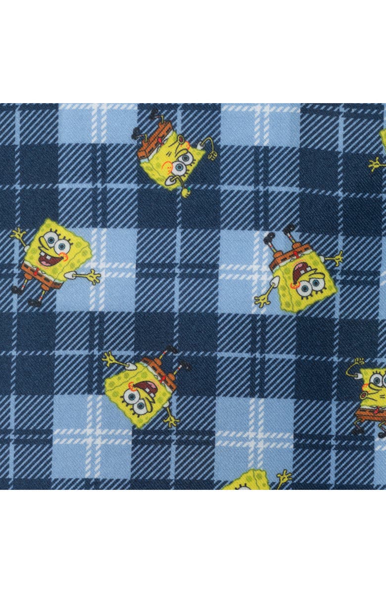 Andy & Evan Kids' SpongeBob® Plaid Flannel Two-Piece Pajamas ...