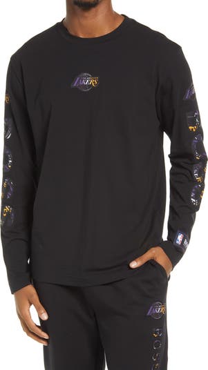 BOSS HUGO BOSS x NBA Threesixty Los Angeles Lakers Long Sleeve Logo ...