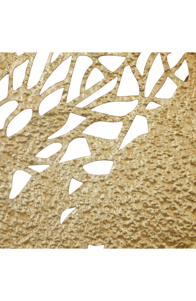 Novogratz Gold Metal Leaf 3-Piece Wall Art | Nordstromrack