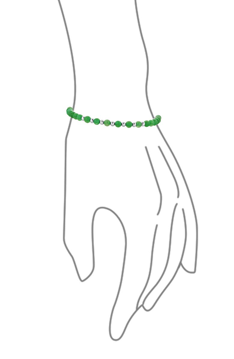 BLING JEWELRY Jade Beaded Slider Bracelet | Nordstromrack