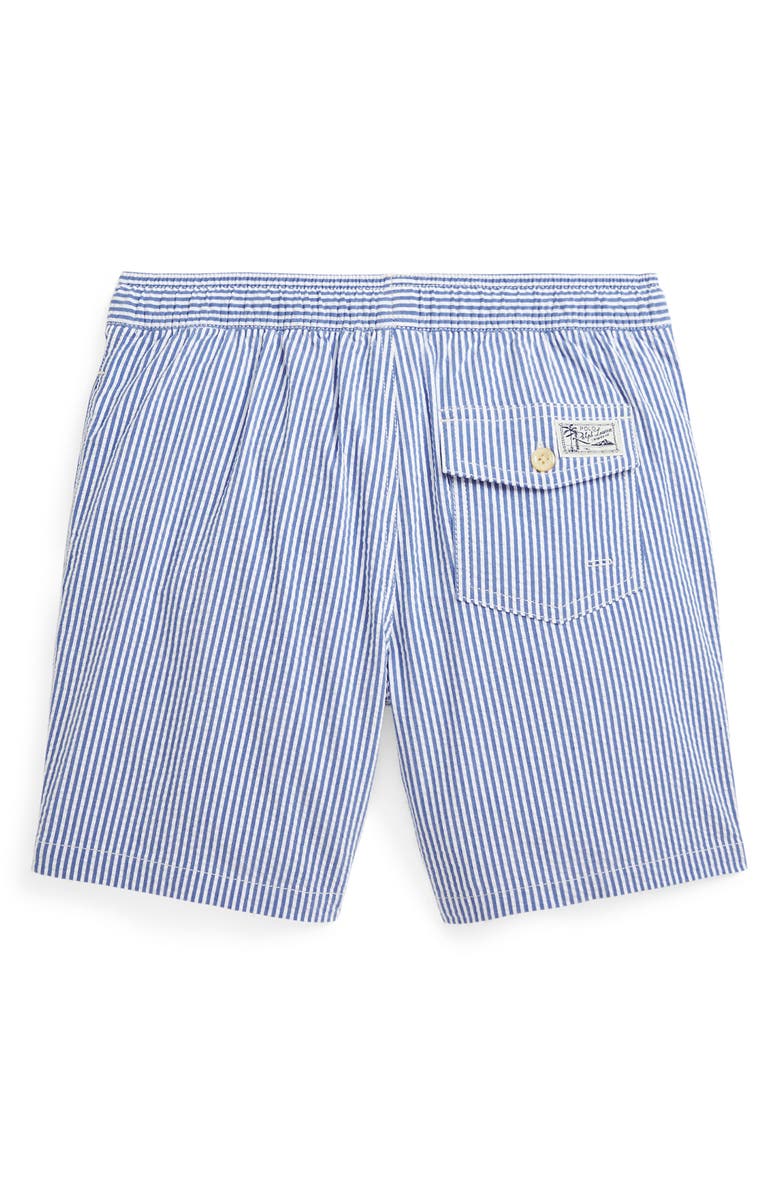 Polo Ralph Lauren Kids' Traveler Stretch Seersucker Swim Trunks ...