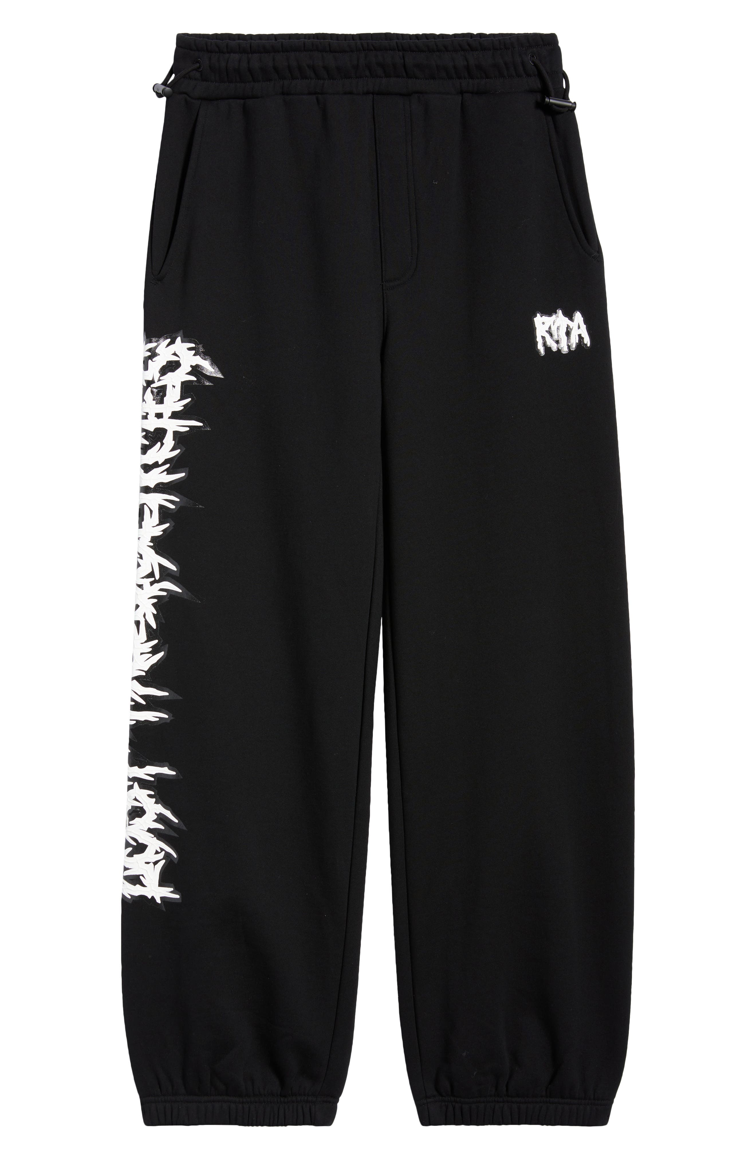 RtA Rafa Cyber Frequencies Oversize Sweatpants | Nordstrom
