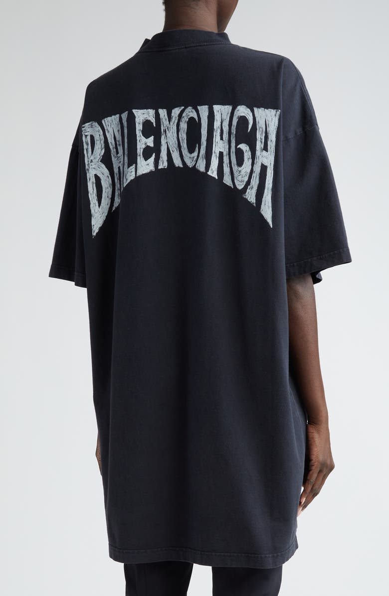 Balenciaga Logo Graphic T-Shirt Dress | Nordstrom