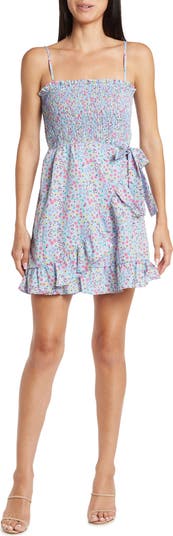 VERO MODA Henna Smocked Minidress | Nordstromrack