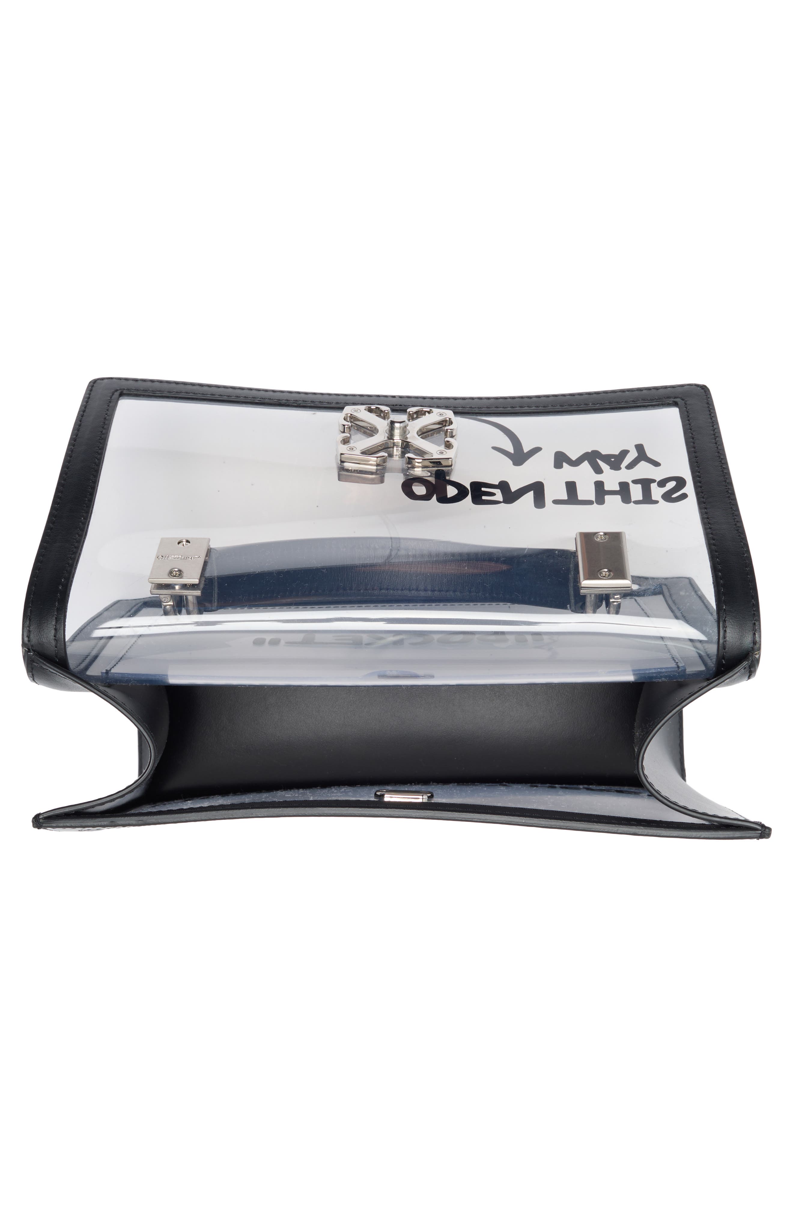 Off-White Jitney 2.8 Clear Top Handle Bag | Nordstromrack