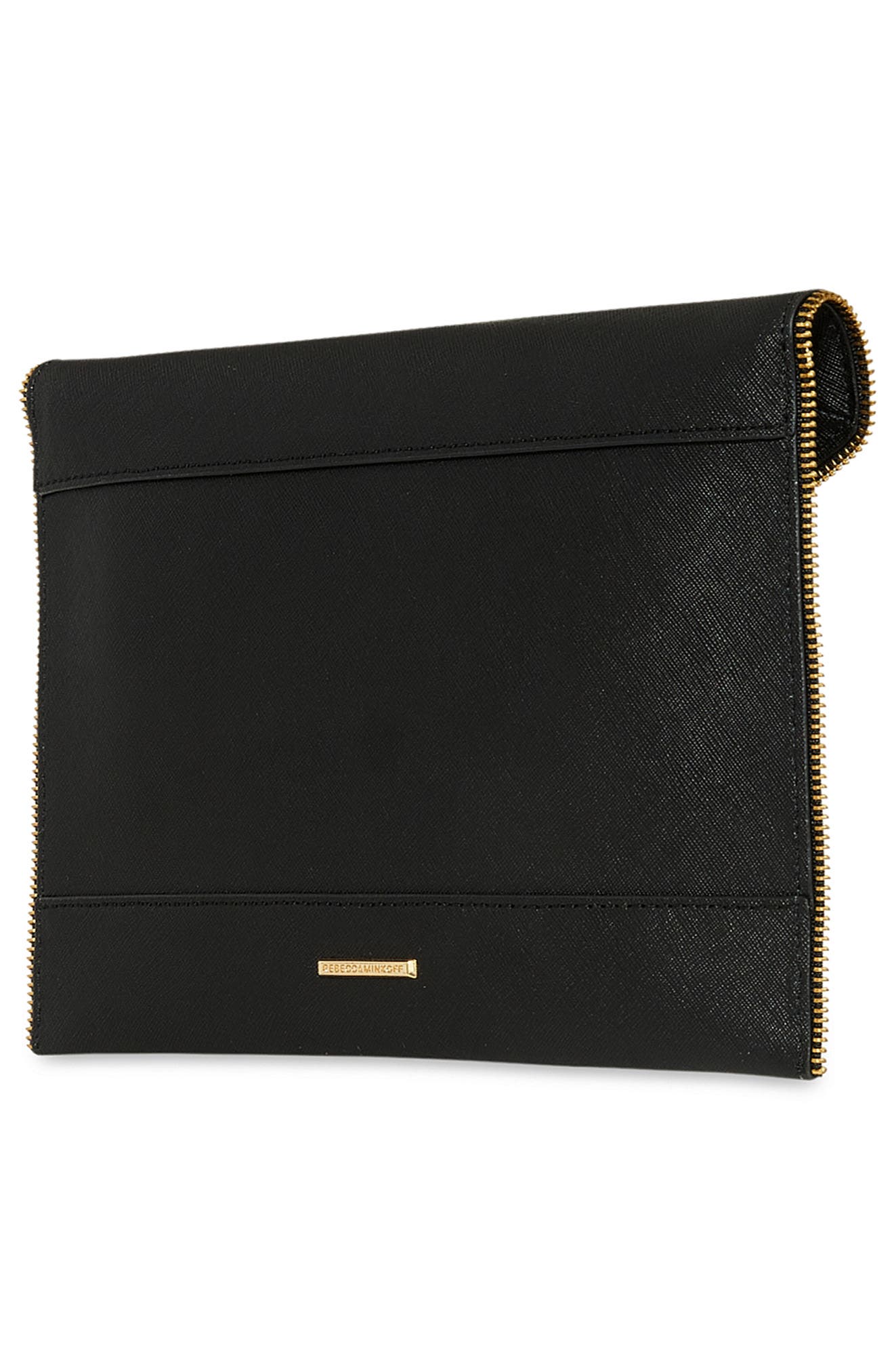 Rebecca Minkoff Leo Leather Envelope Clutch | Nordstromrack