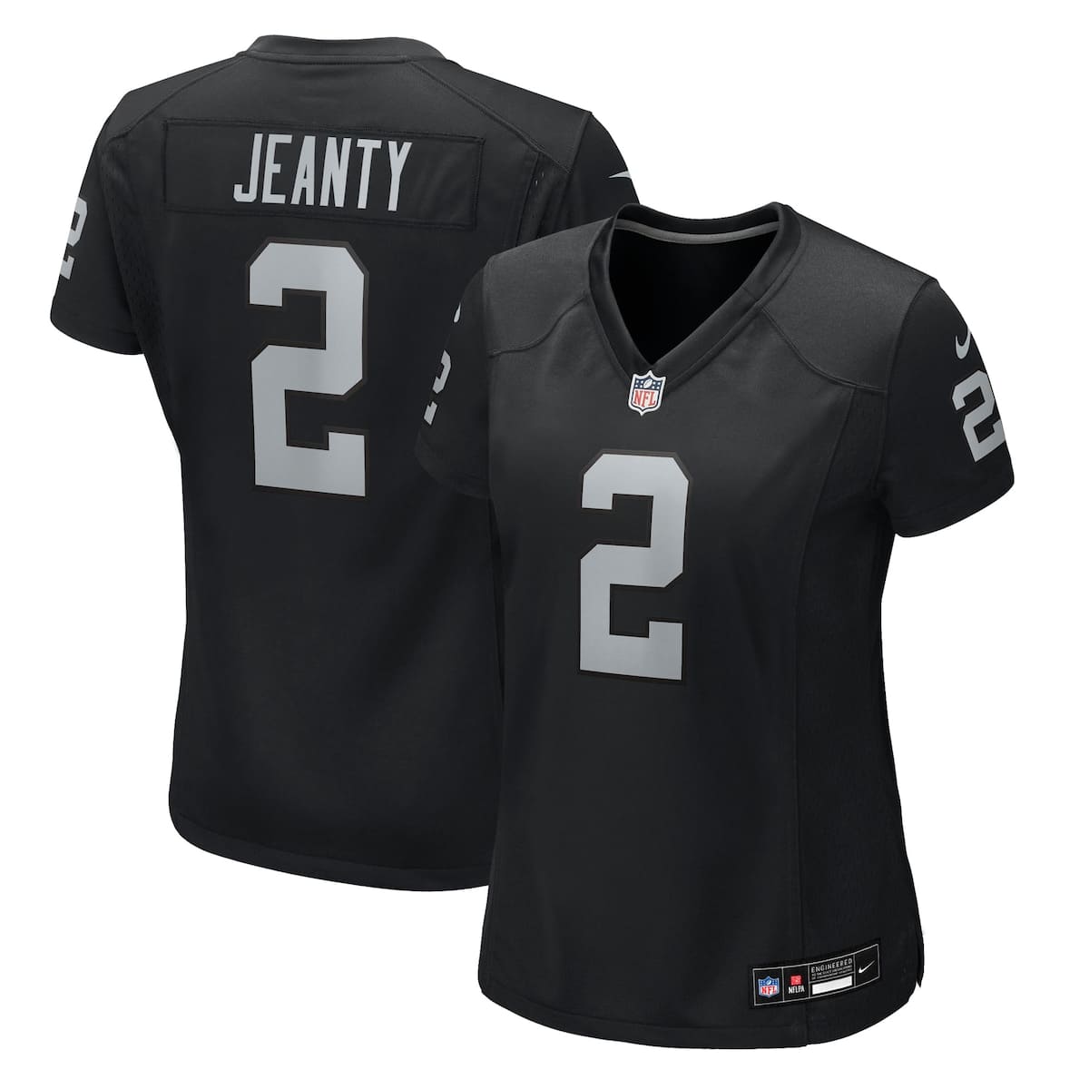 Women's Nike Ashton Jeanty Black Las Vegas Raiders 2025 NFL Draft First ...