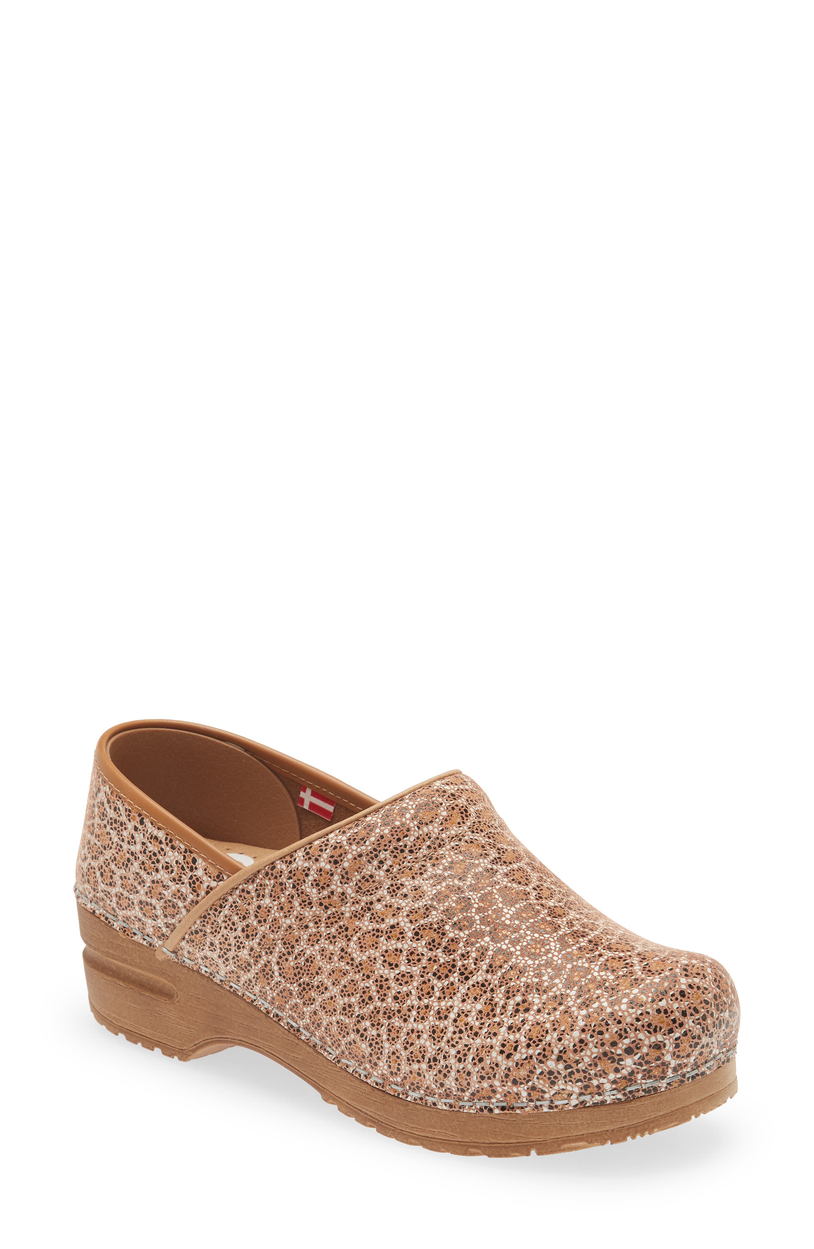 Sanita Turner Animal Print Clog (Women) | Nordstrom