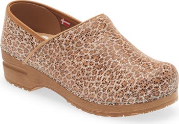 Sanita Turner Animal Print Clog (Women) | Nordstrom