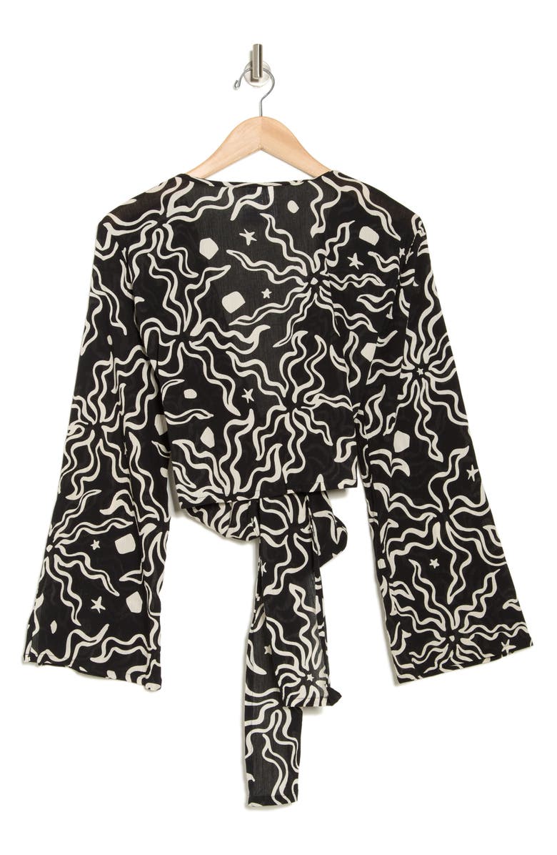 Sanctuary Knot Front Cotton Cover-Up Top | Nordstrom