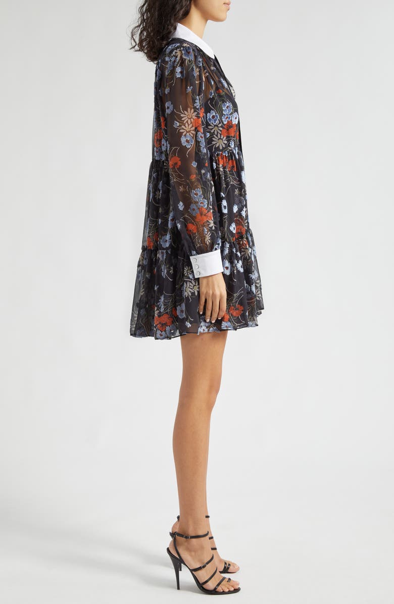 Cinq à Sept Vianne Floral Long Sleeve Shirtdress | Nordstromrack