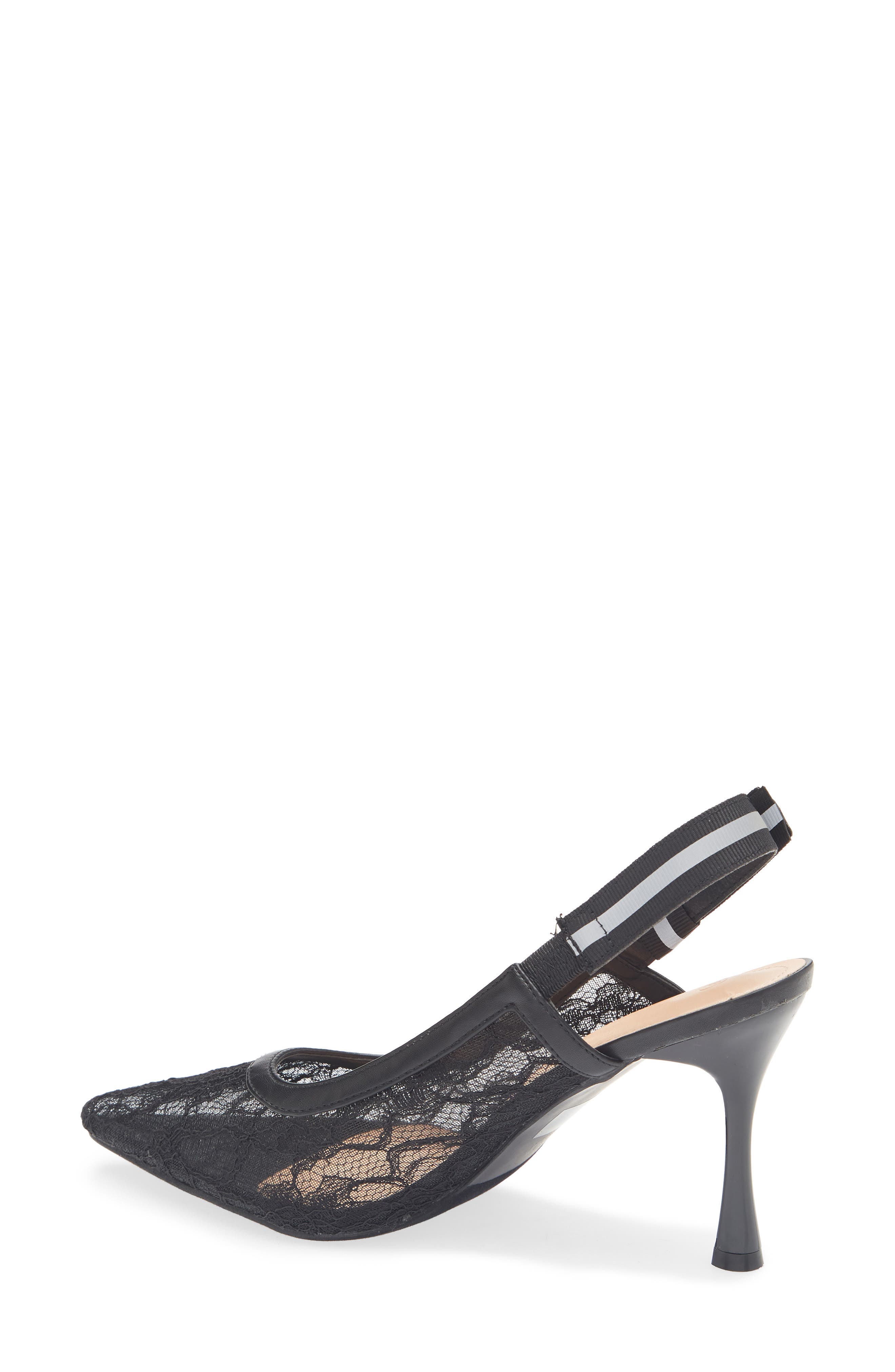 WILD DIVA LOUNGE Ultimate Lace Slingback Pump (Women) | Nordstromrack