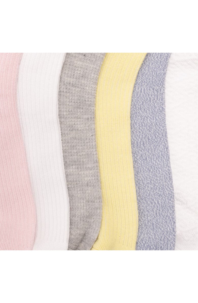 MUK LUKS Whisper Soft Crew Socks 6 Pair Pack | Nordstrom