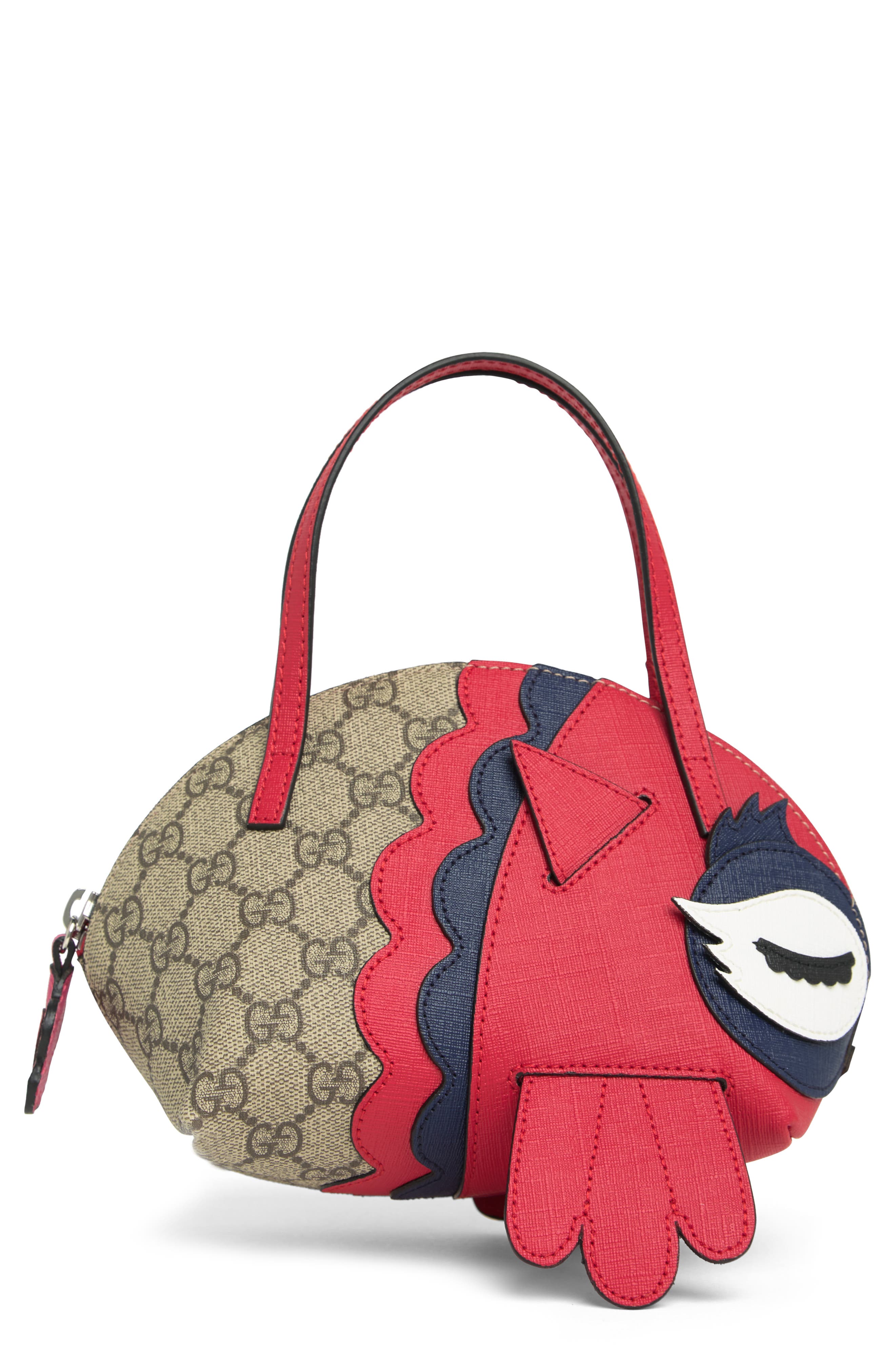 Gucci Kids' Supreme Red Owl Top-Handle Bag | Nordstromrack
