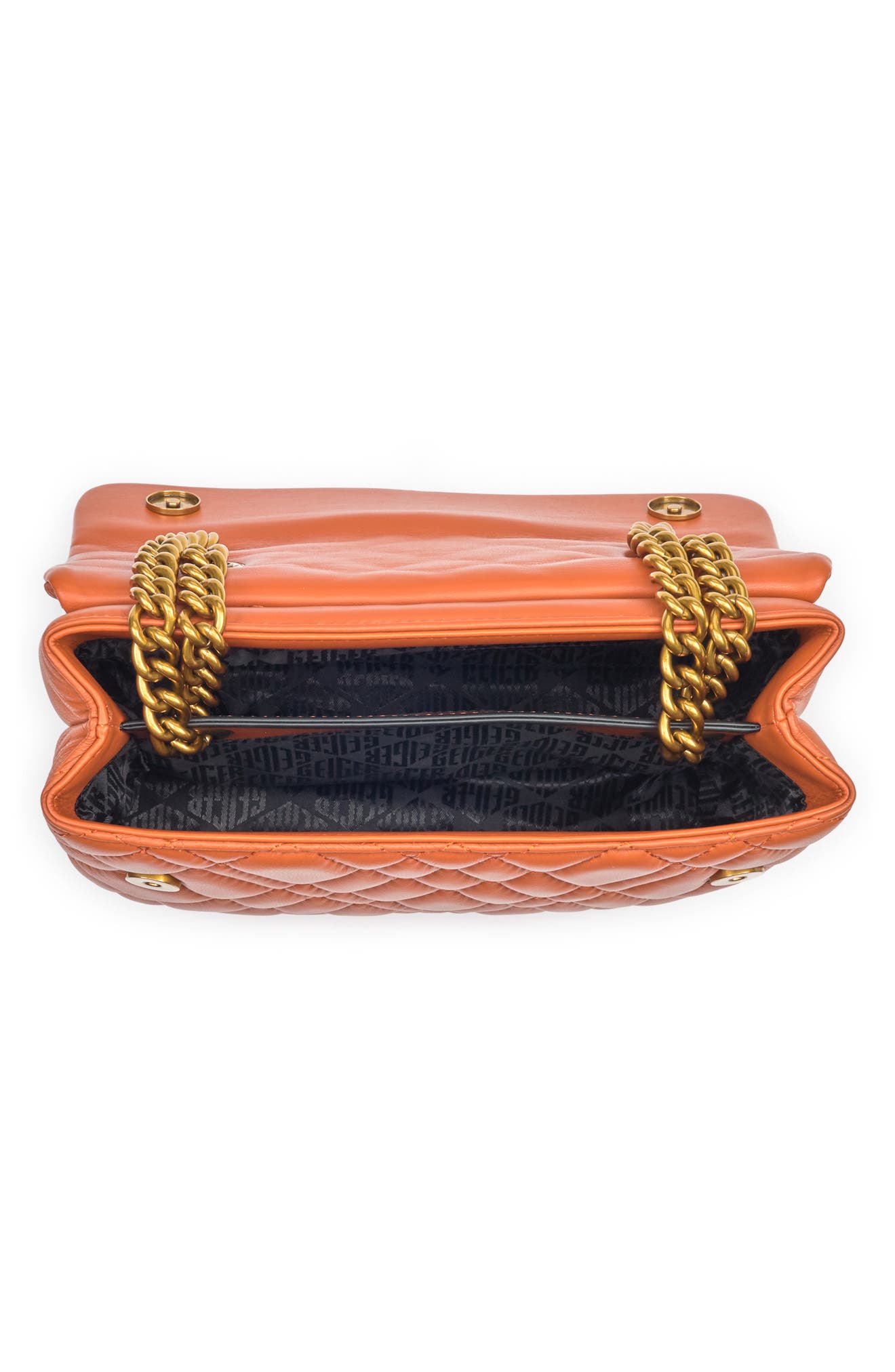 Kurt Geiger London Brixton Leather Lock Shoulder Bag | Nordstromrack