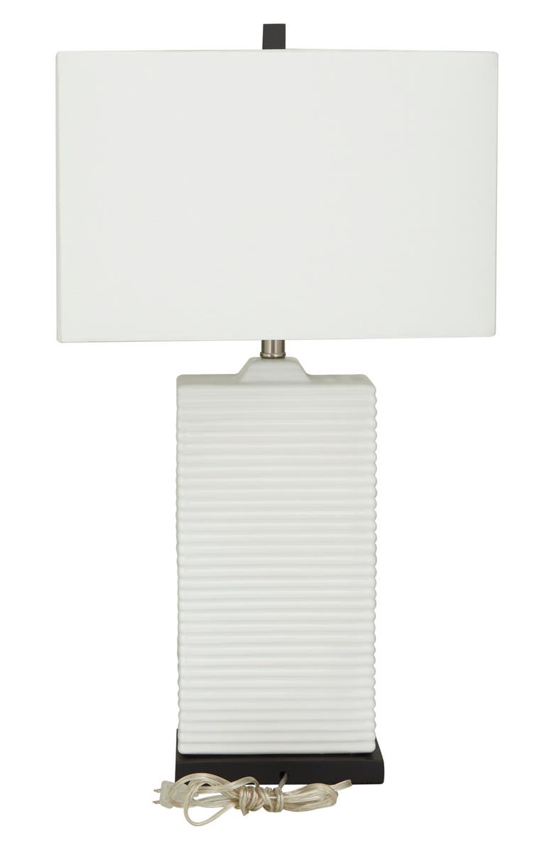 GINGER BIRCH STUDIO White Ceramic Table Lamp | Nordstromrack