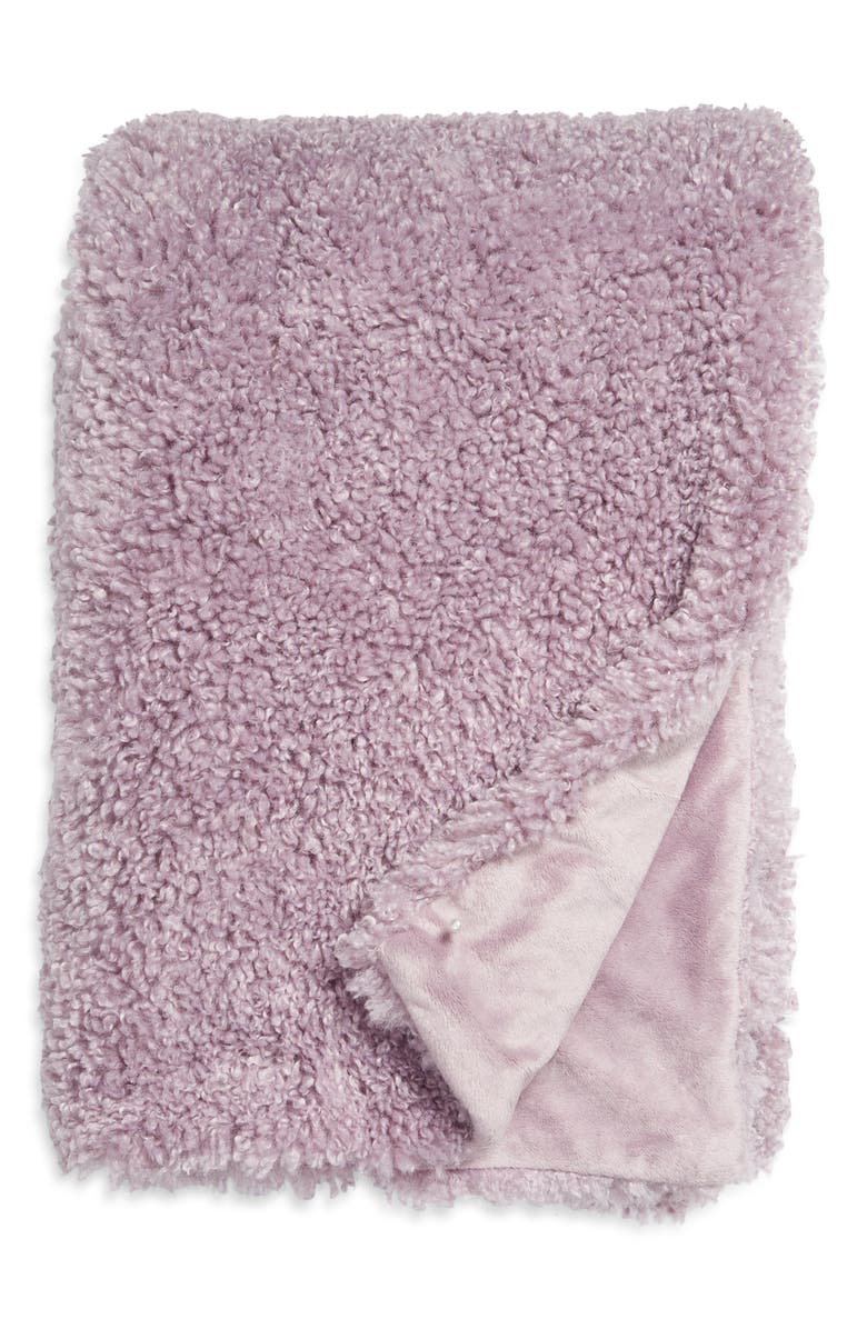 Nordstrom Luxe Shag Faux Fur Throw Blanket | Nordstrom