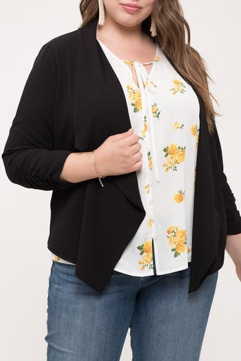 PERCH BY BLU PEPPER Lightweight Woven Jacket | Nordstromrack