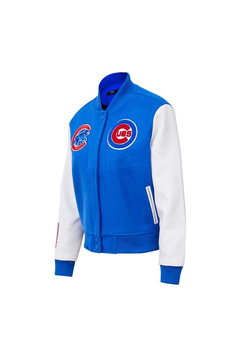 PRO STANDARD Women's Pro Standard Royal Chicago Cubs Wool Full-Zip ...