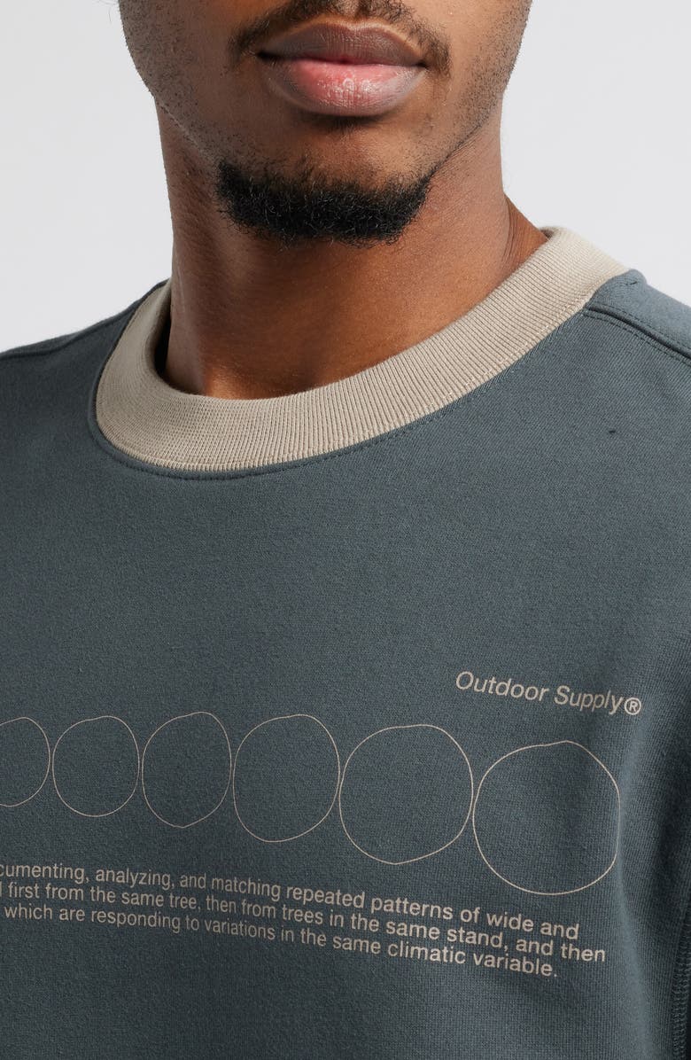 RC Outdoor Supply Tree Rings Graphic Sweatshirt | Nordstromrack